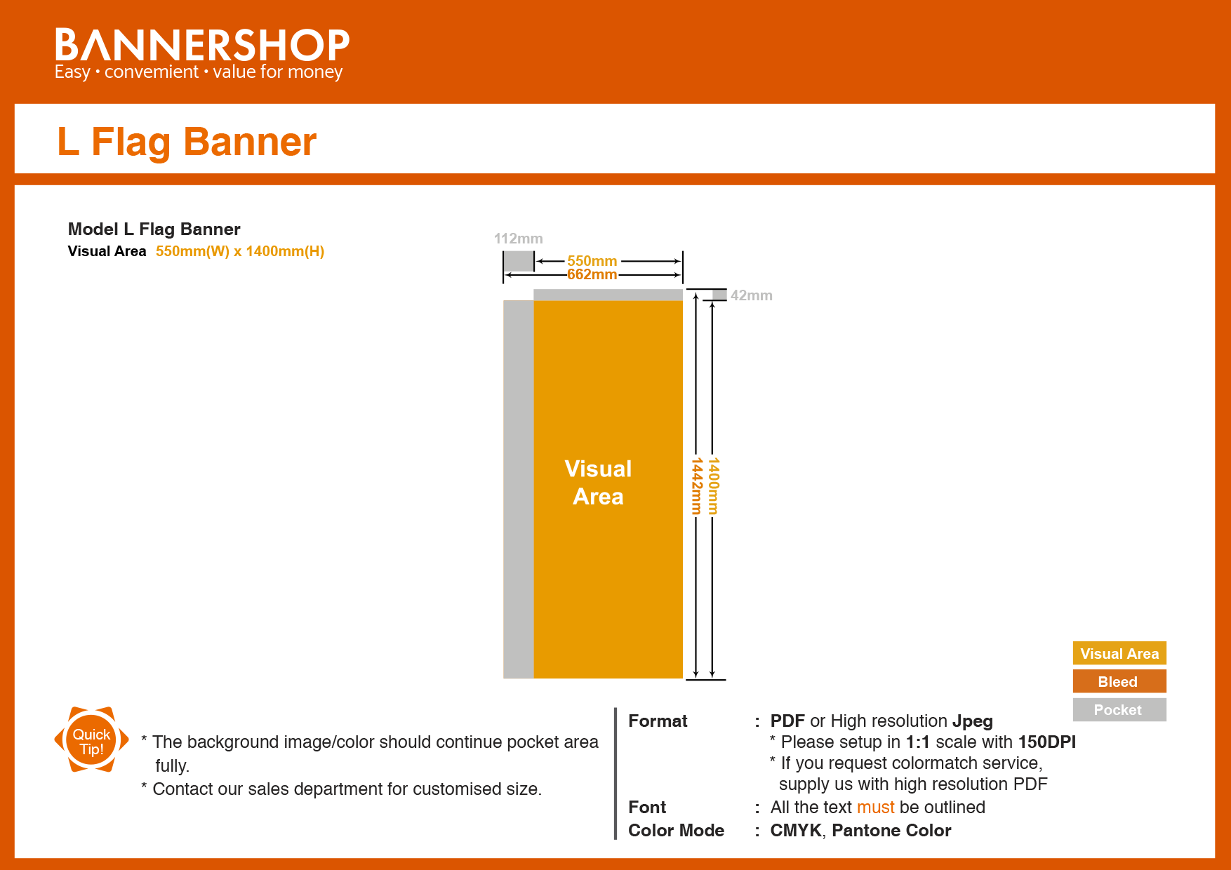 Fabric Flag Banner | Outdoor Flags | Lightweight & Thin - BannerSHOP