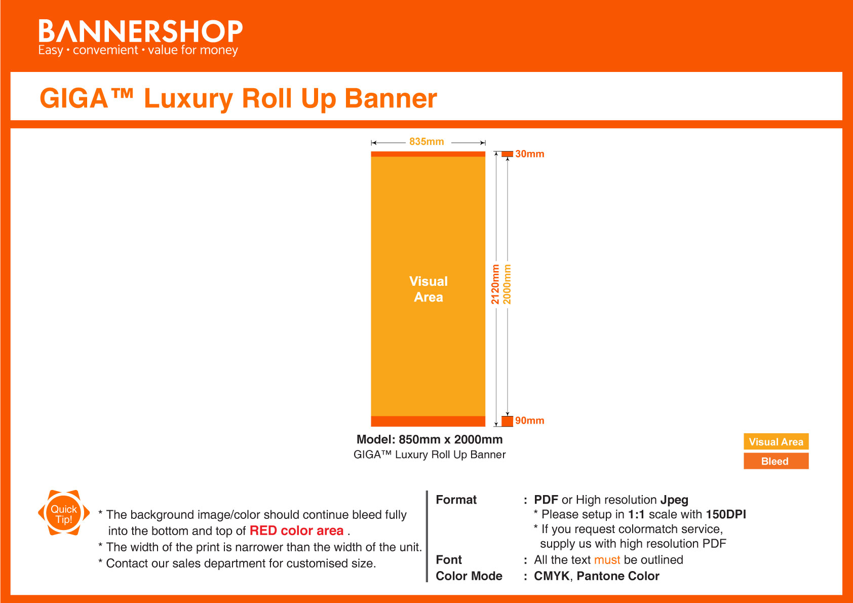 Luxury Roll Up Banner Design & Printing For Business | Bannershop
